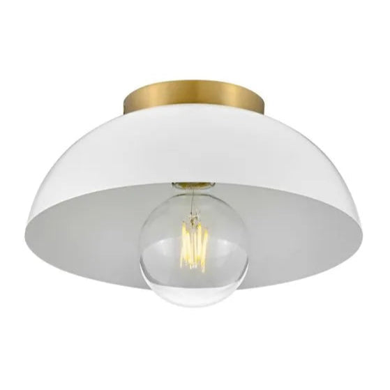 Stu 1L Small Flush mount - 83301MW - Richmond Lighting