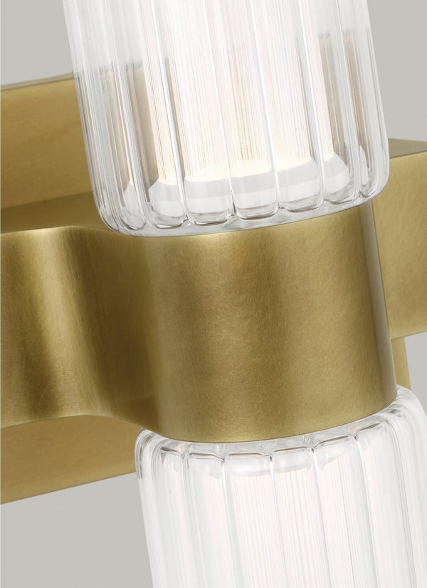 Langston 1L Medium Wall Sconce - 700BCLGSN23BR - Richmond Lighting