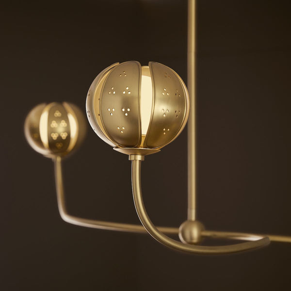 Anthos 4L chandelier - FR46963UB-LL - Richmond Lighting