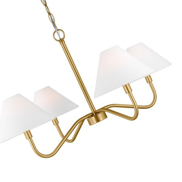 Eldon 4L chandelier - DJC1194SB - Richmond Lighting